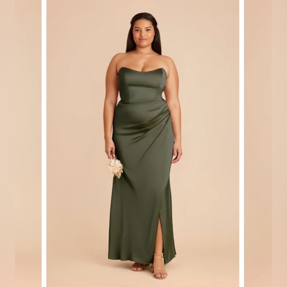 Birdy Grey | Dresses | Anne Matte Satin Bridesmaid Dress From Birdy ...